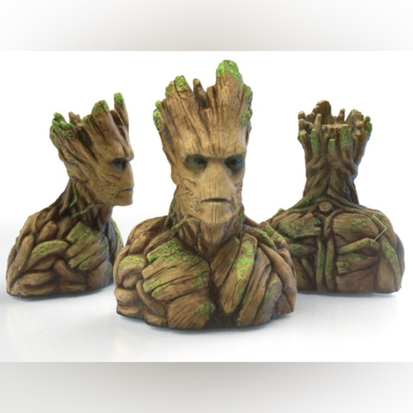 Disney | Other | Unpainted 3d Printed Groot Sculpture | Poshmark